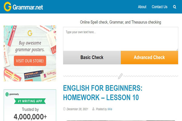 12 Website Check Ngữ Pháp Tiếng Anh Cực Chuẩn
